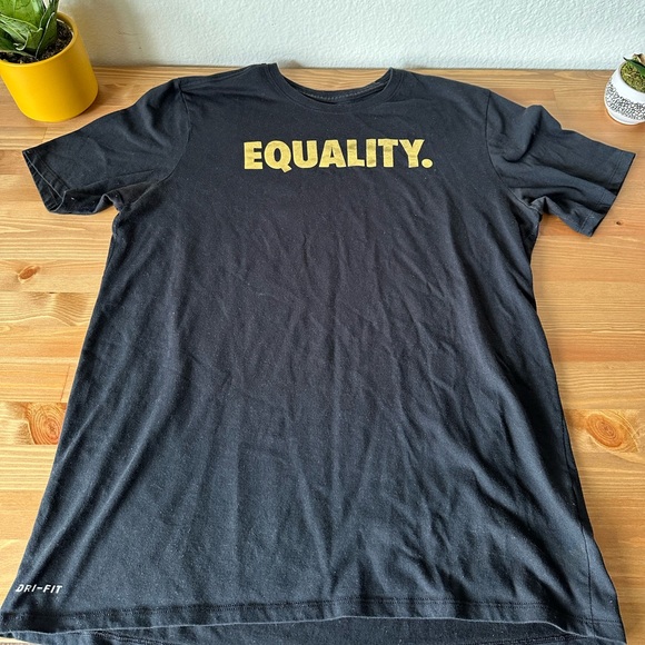 Nike | Shirts | Mens Nike Equality Black Tshirt | Poshmark